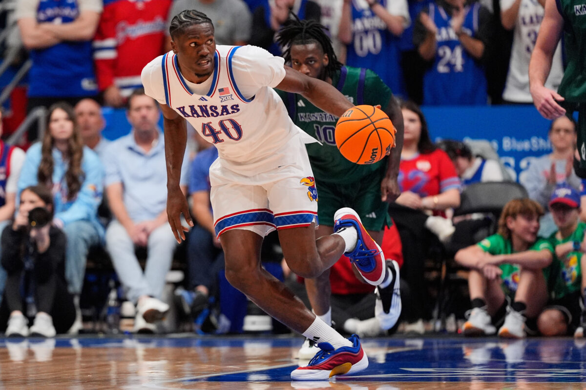 Bidunga displays considerable growth in season opener - KU Sports